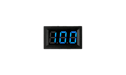LED Voltmeter- Hall Effect Meter - BatteryEVO